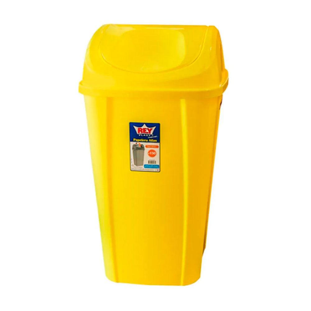 Tacho de Basura Amarillo - Orve Hogar