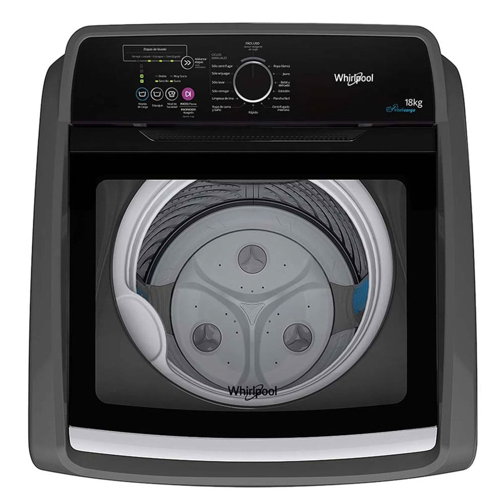 Lavadora Automática Whirlpool WWG18BSHLA | 18 Kg Sistema Intelicarga ...