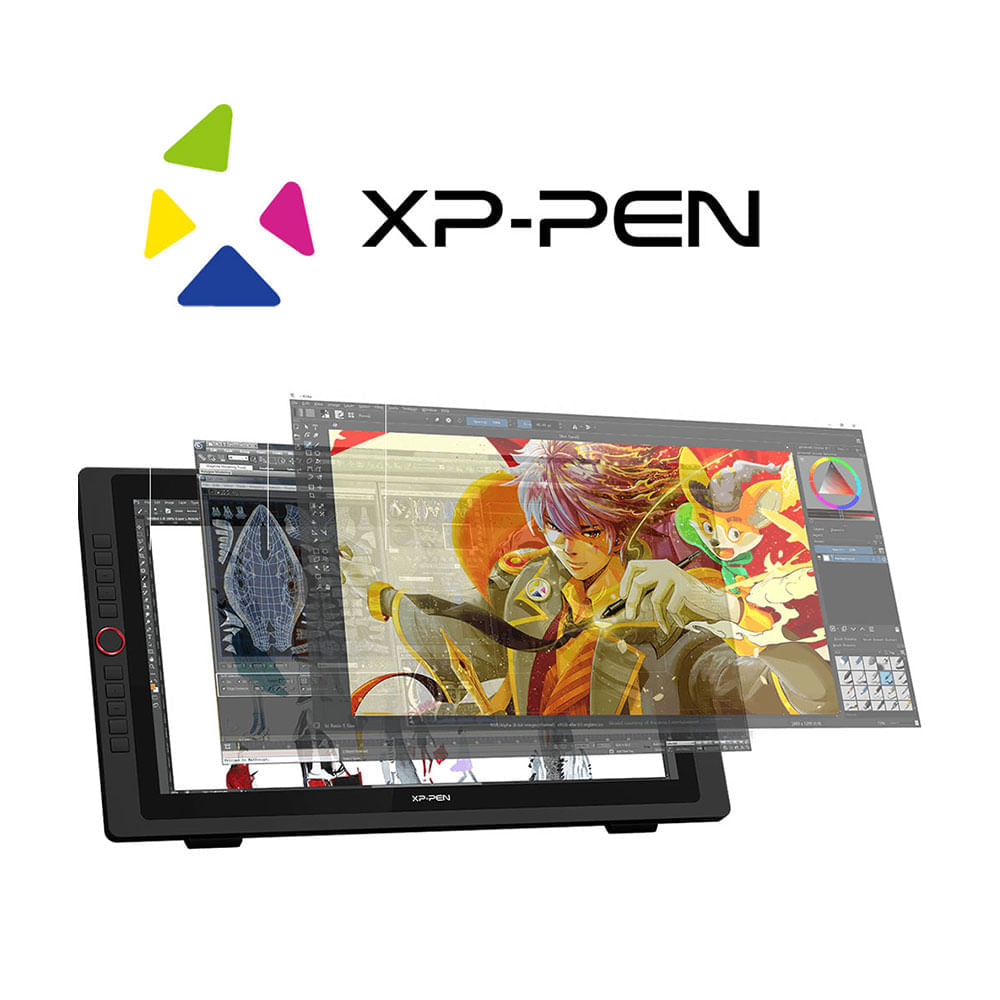 Tableta grafica xp pen 22R Pro Xpen con pantalla 21Pulgadas