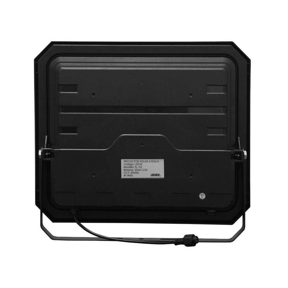 Proyector Led Ledex Con Control + Panel Solar P8750 | 6500K 300 Watts ...