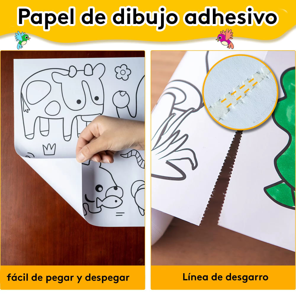 Rollo de Papel Úpale Mundo Princesa Juguete educativo